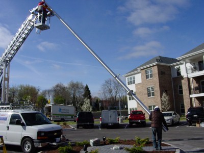 Flag Center > Services > Flagpole Installation